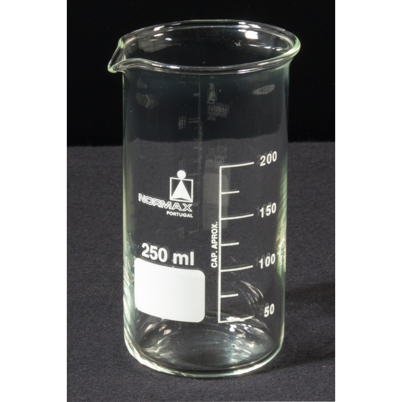 Beaker tall form boro 3.3. glass 150 ml | Normax - Fábrica de Vidros ...