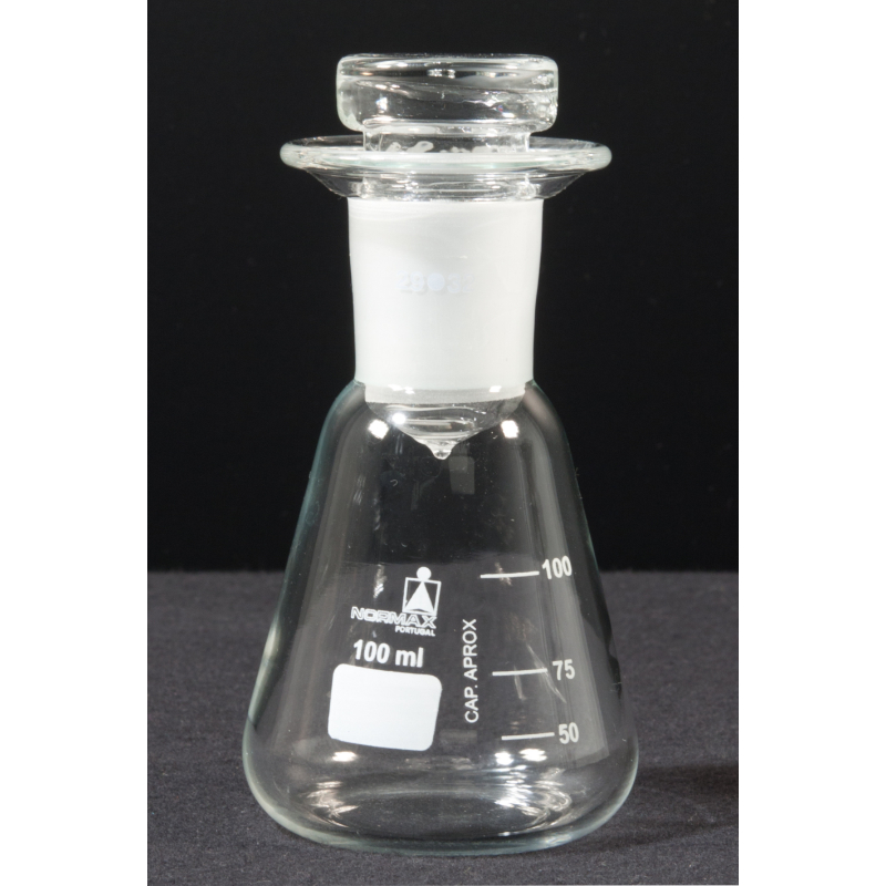 Erlenmeyer flask iodine determination graduated 500 ml | Normax ...